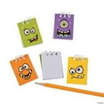 Fun Express Monster Face Mini Notepads Multi-color Cocktail Party ...