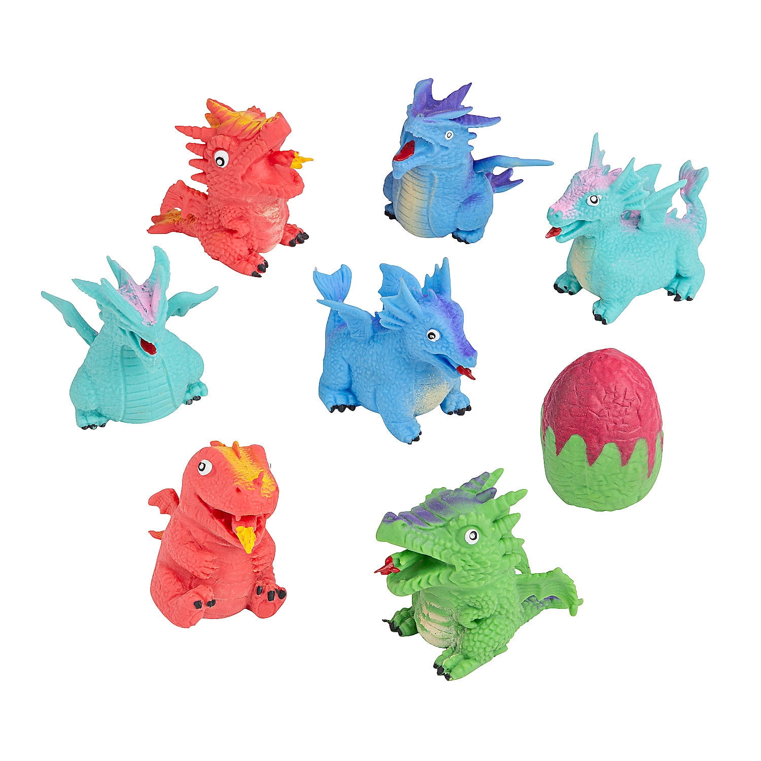 Fun Express Morphing Flipping Dragons in Eggs - 12 Pieces - Walmart.com
