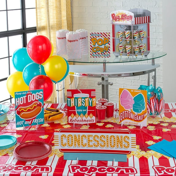 Fun Express Movie Night Concessions Stand Kit 43 Pieces - Walmart.com