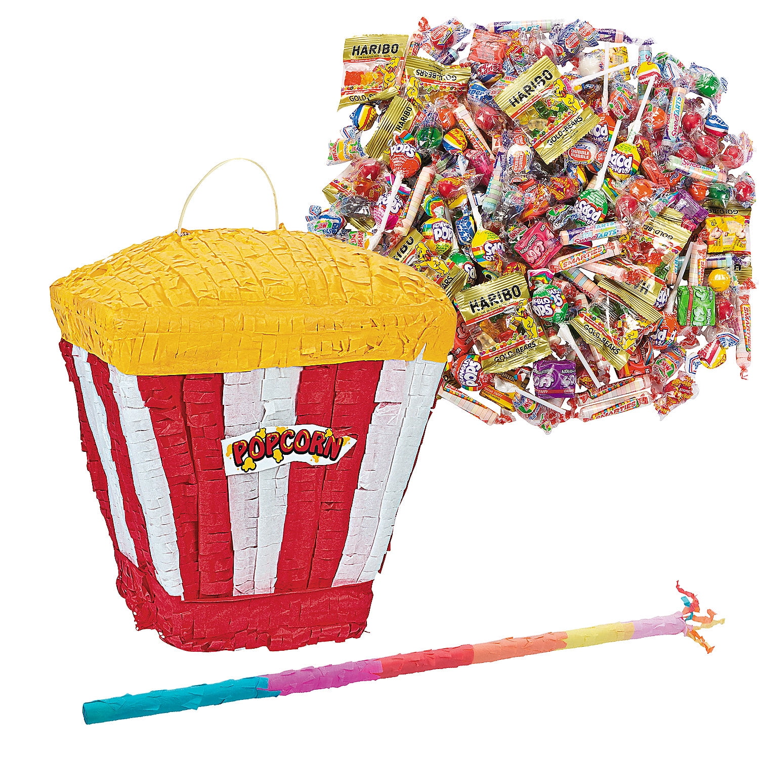 Fun Express Movie Popcorn Piñata Kit 208 Pieces - Walmart.com