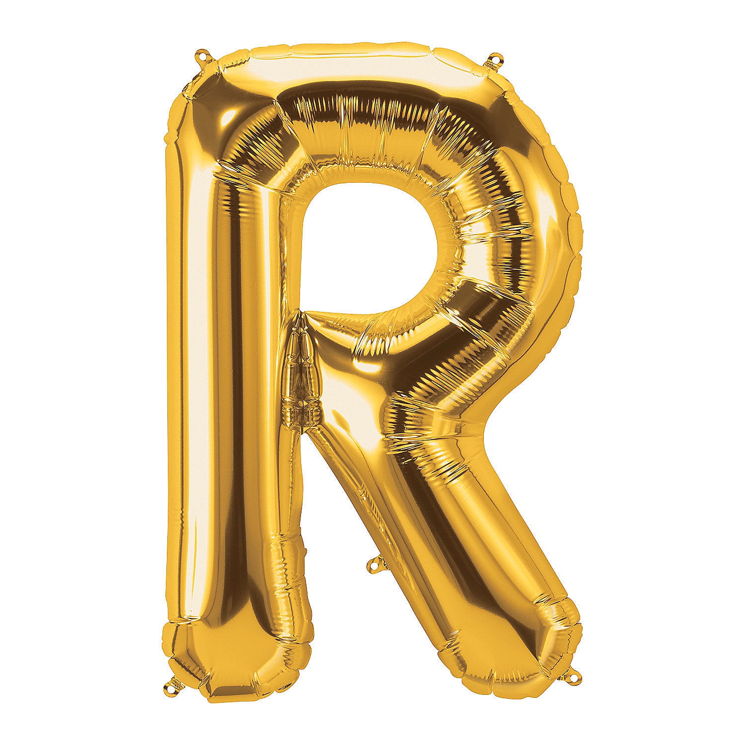 Fun Express Mylar Balloon R Gold Letter 34" - Walmart.com