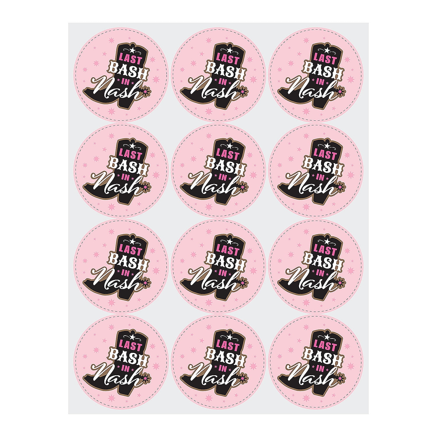 Fun Express Nash Bash Bachelorette Party Favor Stickers Assortment May ...