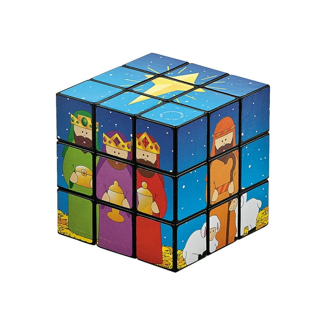 Fun Express - Nativity Magic Cube for Christmas - Toys - Games - Puzzle ...