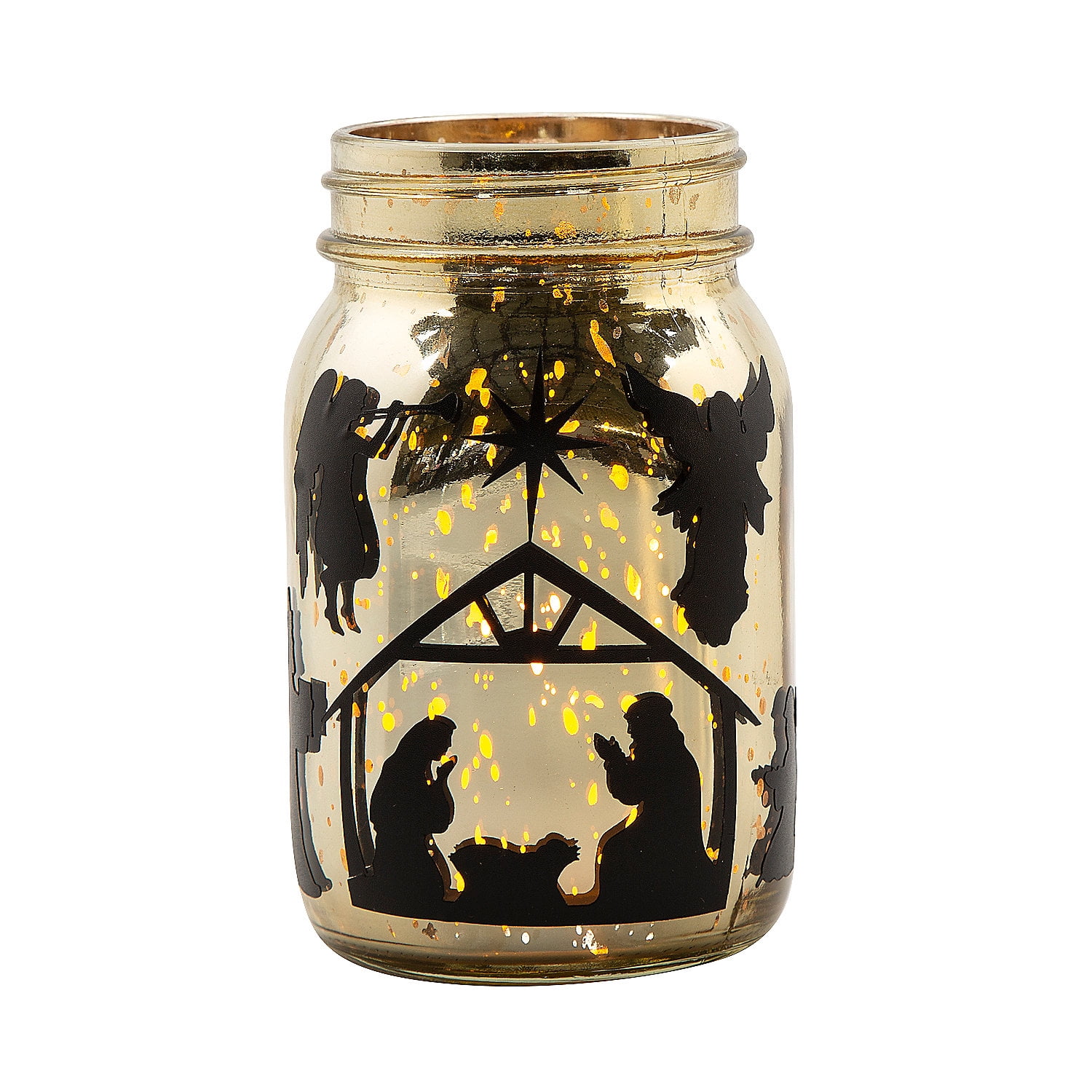 Fun Express Nativity Scene Gold Jars Kit - Walmart.com