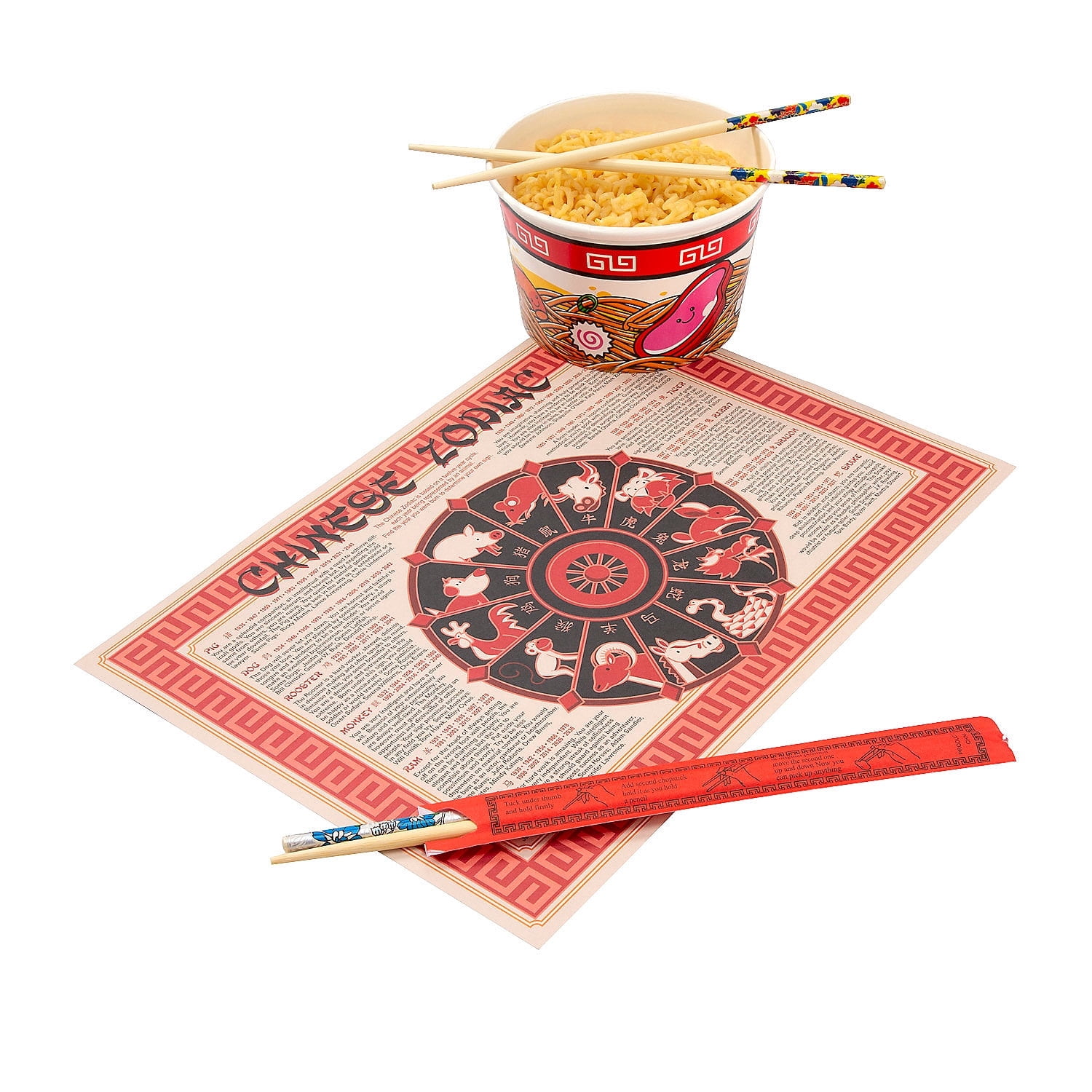 Fun Express Noodle Bowl & Chopsticks Kit for 72 Pc - Walmart.com