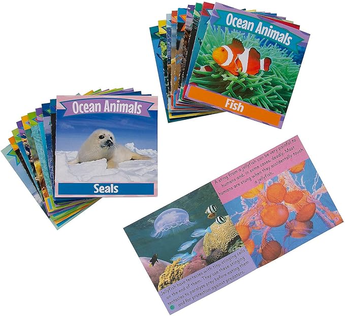 Fun Express Ocean Animal Readers - 20 Piece, Vacation Bible School 2024 ...