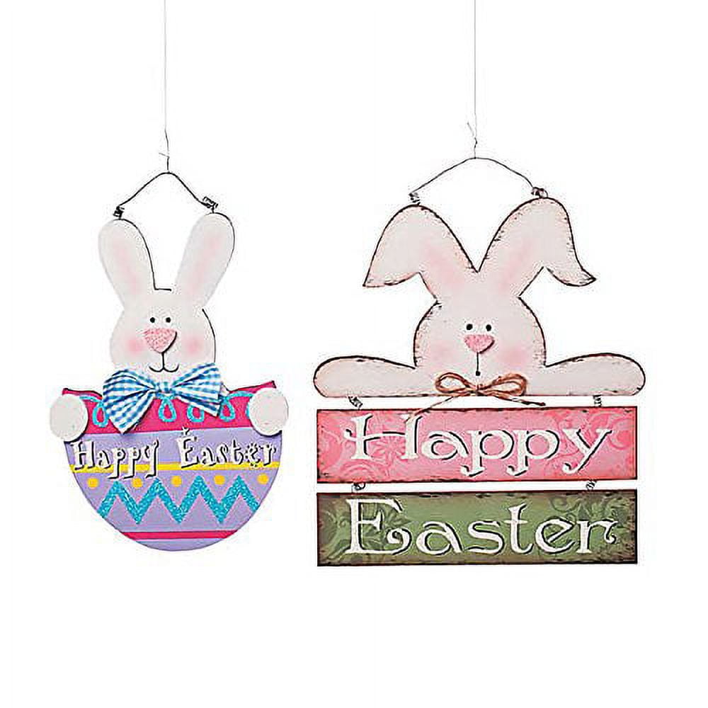 Fun Express Oriental Trading Easter Decor - Asstored Signs - Walmart.com