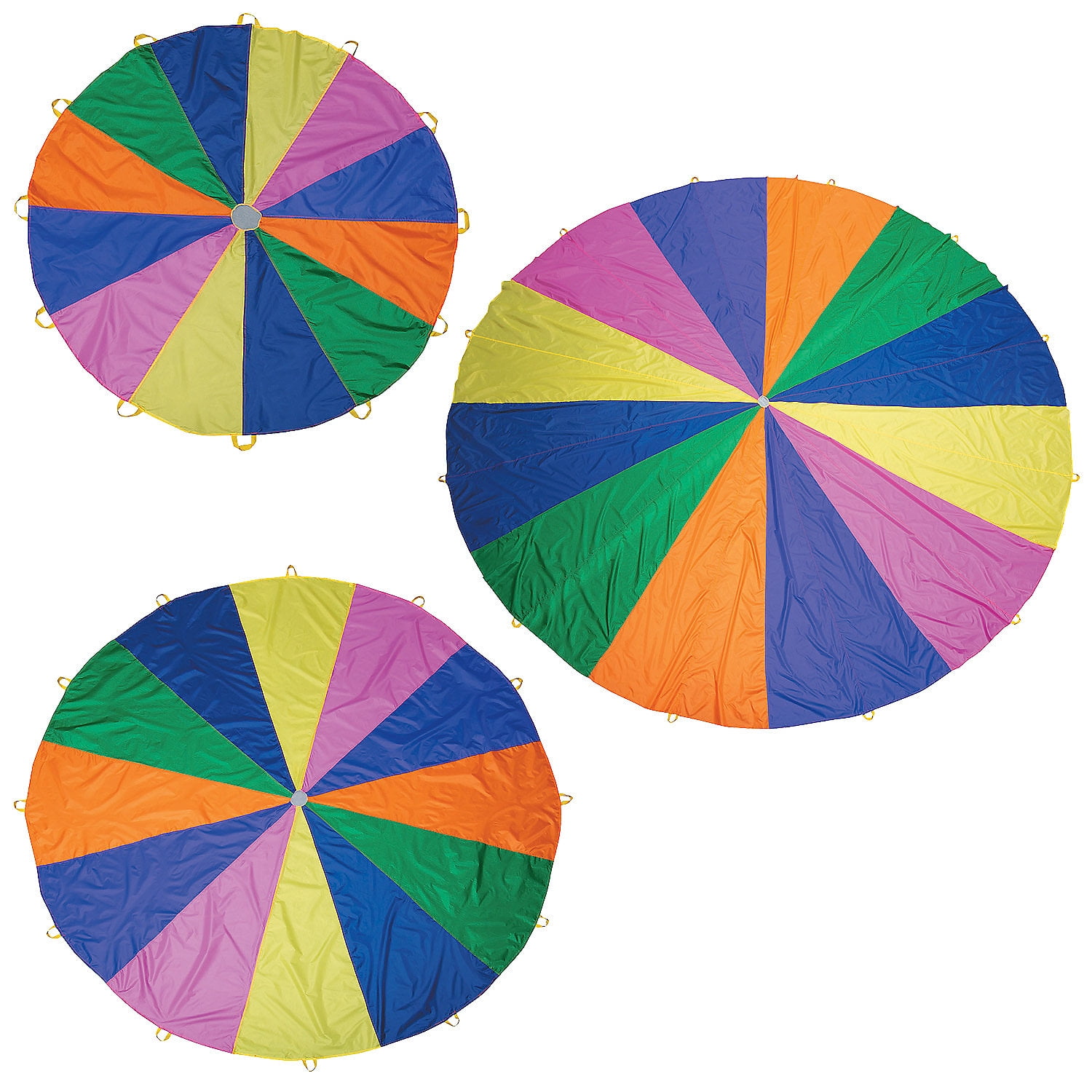 Fun Express Playground Parachutes in 3 Sizes Kit - Walmart.com