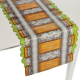 Fun Express Railroad Train Track Paper Tablecloth Runner - Perfect for ...