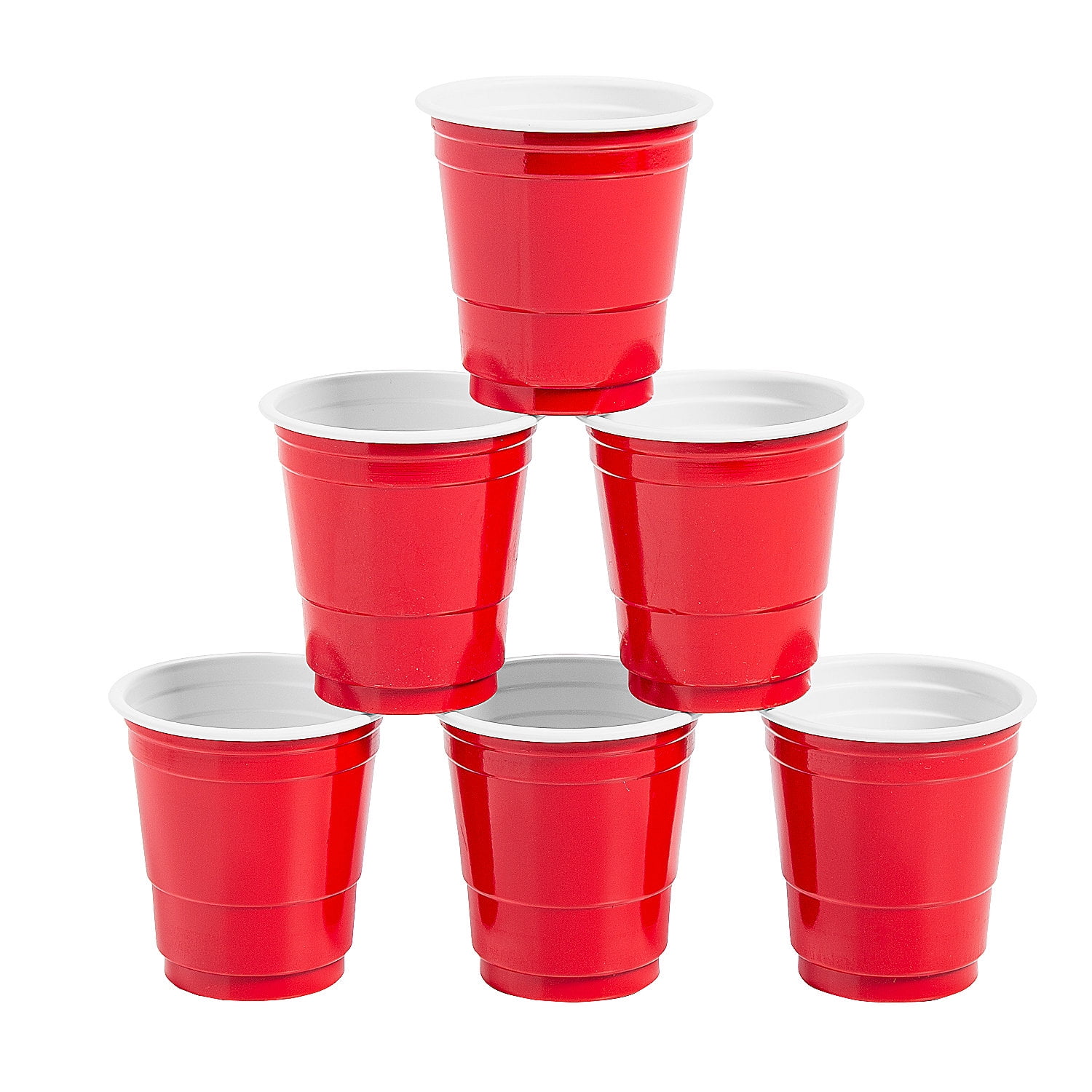 Fun Express Red Party Cup Shot Glasses - 50 Ct - Walmart.com