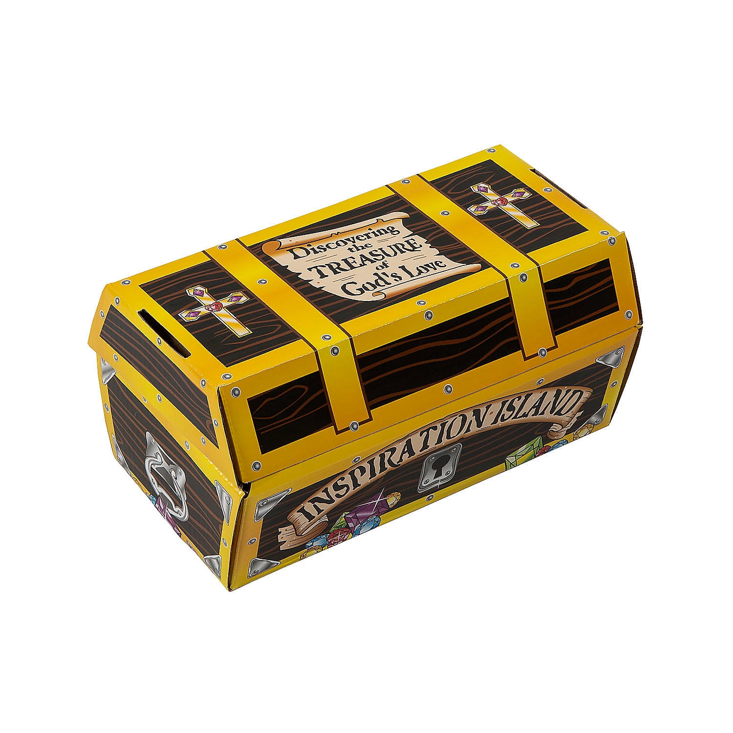 Fun Express Religious Treasure Chest Treat Box - Walmart.com