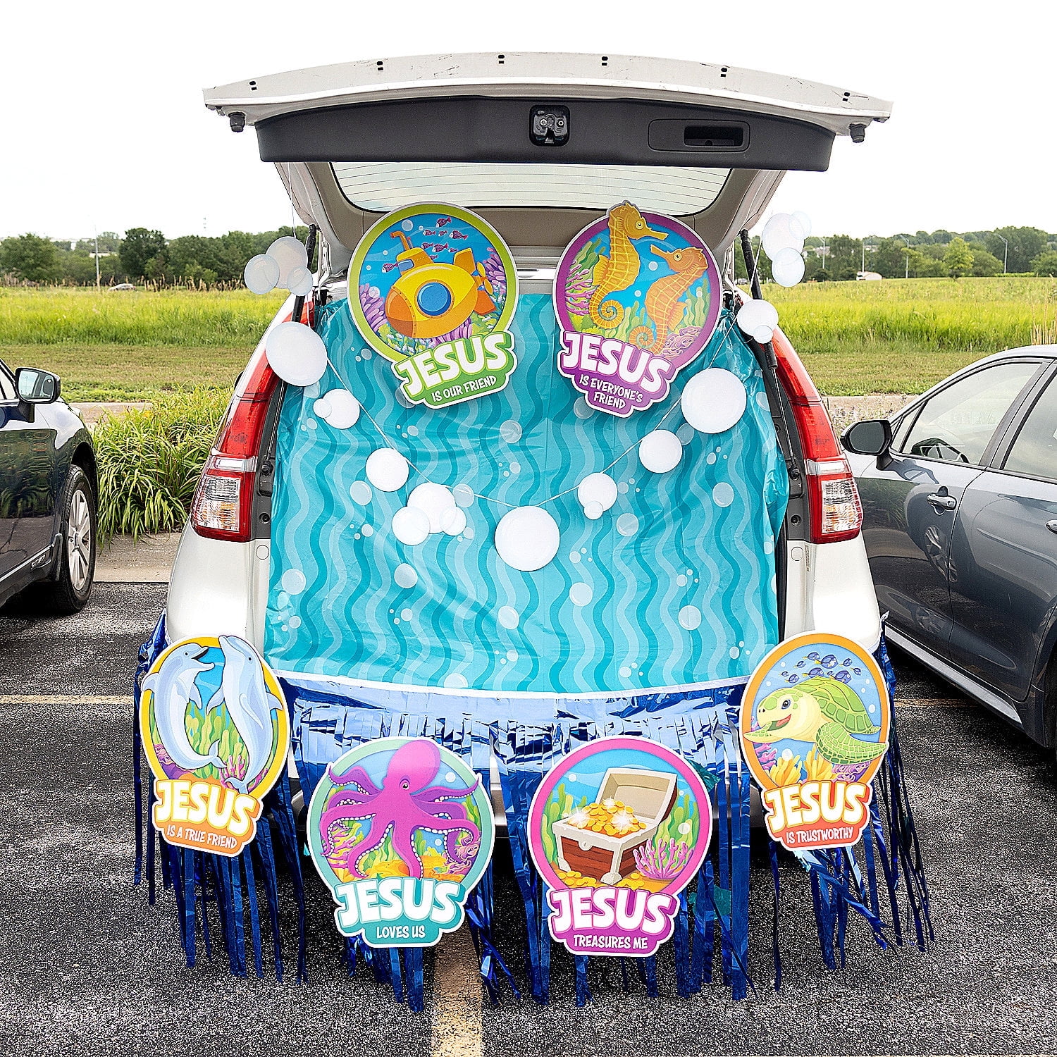 Fun Express Religious Under the Sea Trunk-or-Treat Decorating Kit - 9 ...