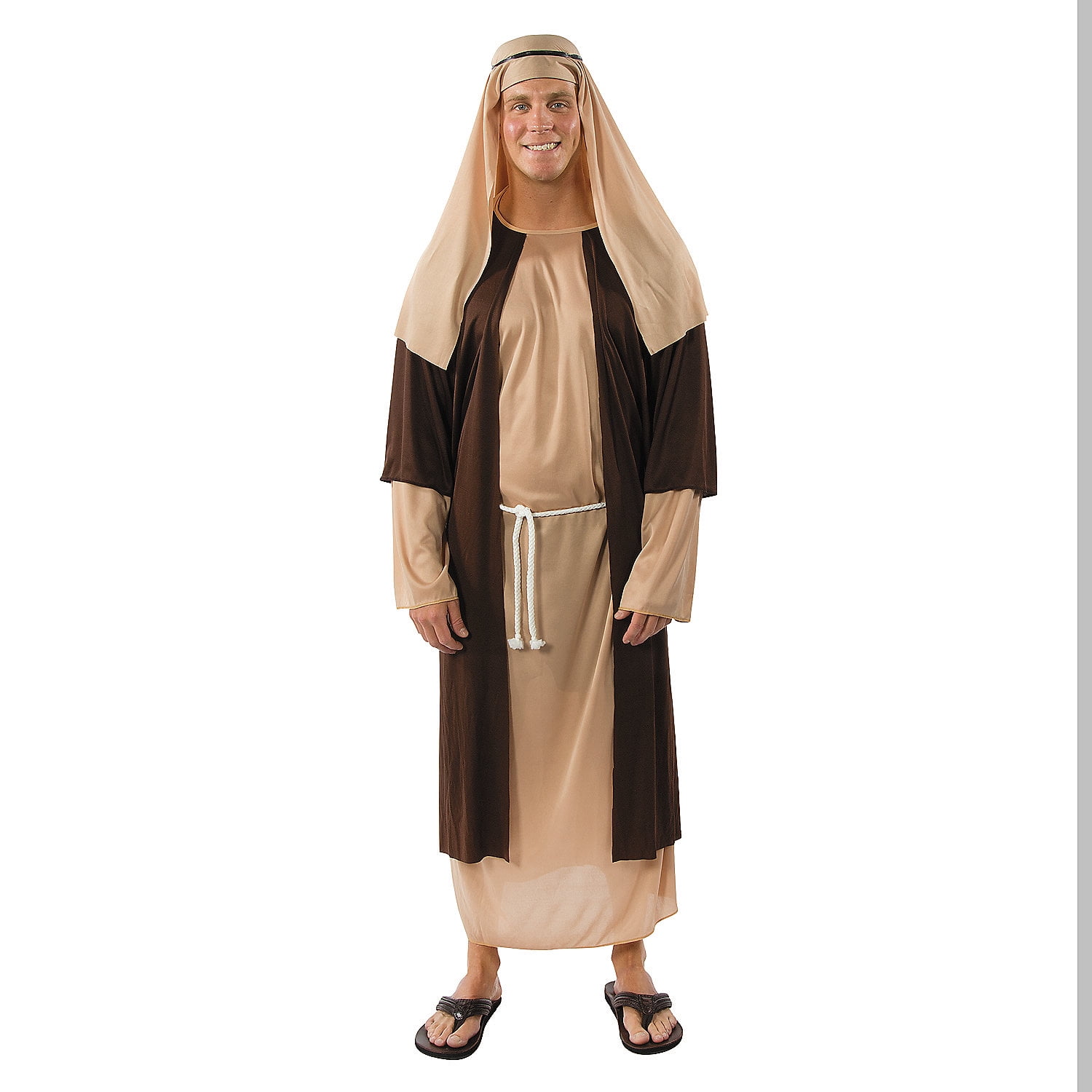 Fun Express Shepherd Male Costume for Adults with Headpiece, One Size ...