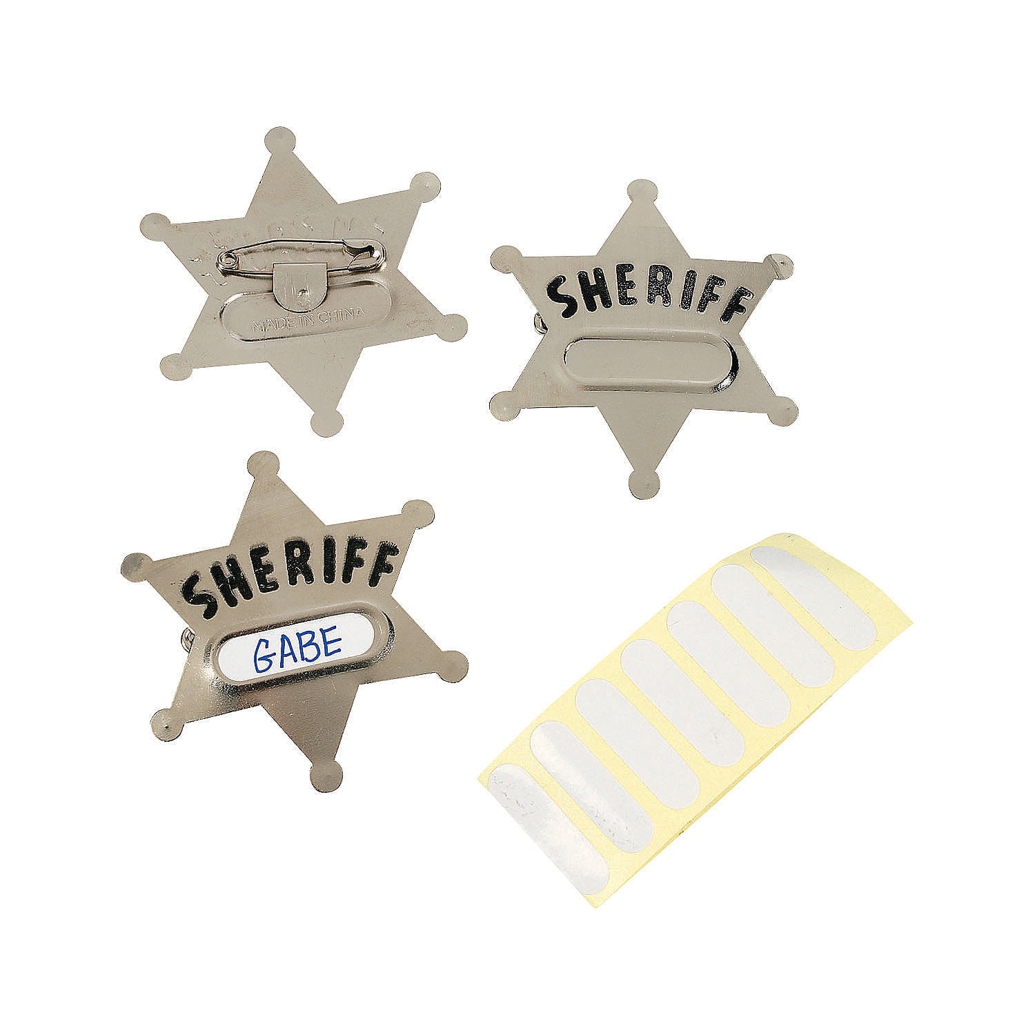 Fun Express Sheriff Badges - Perfect for Vacation Bible School Western ...