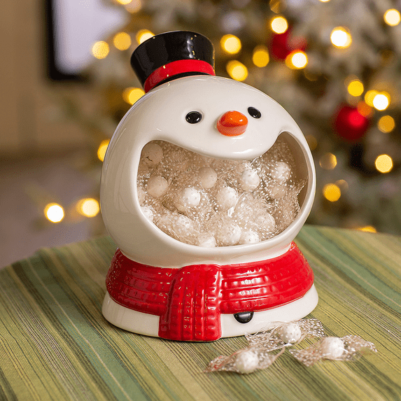Fun Express Snowman Ceramic Candy Dish - Walmart.com