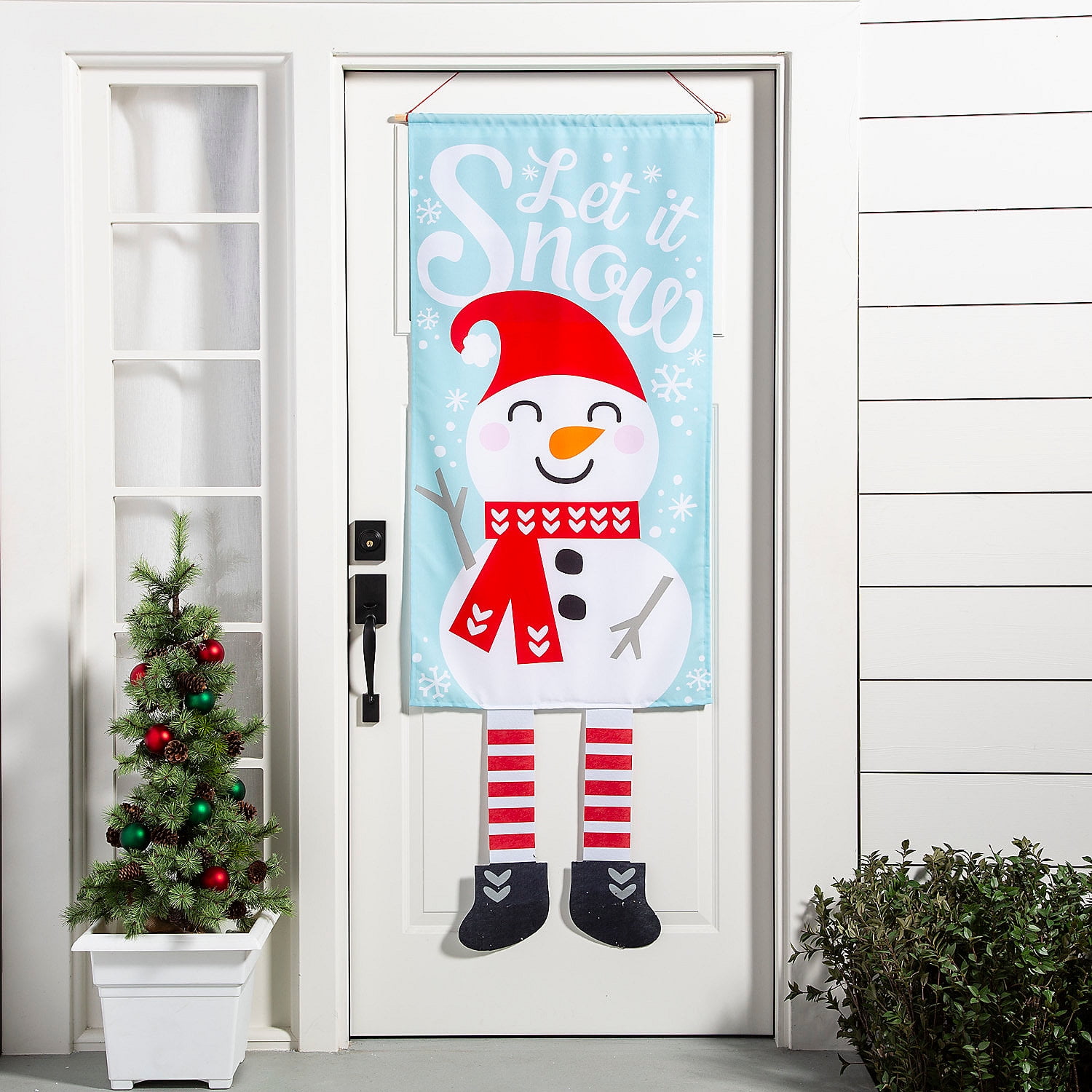 Fun Express Snowman Dangle Leg Door Sign - Walmart.com