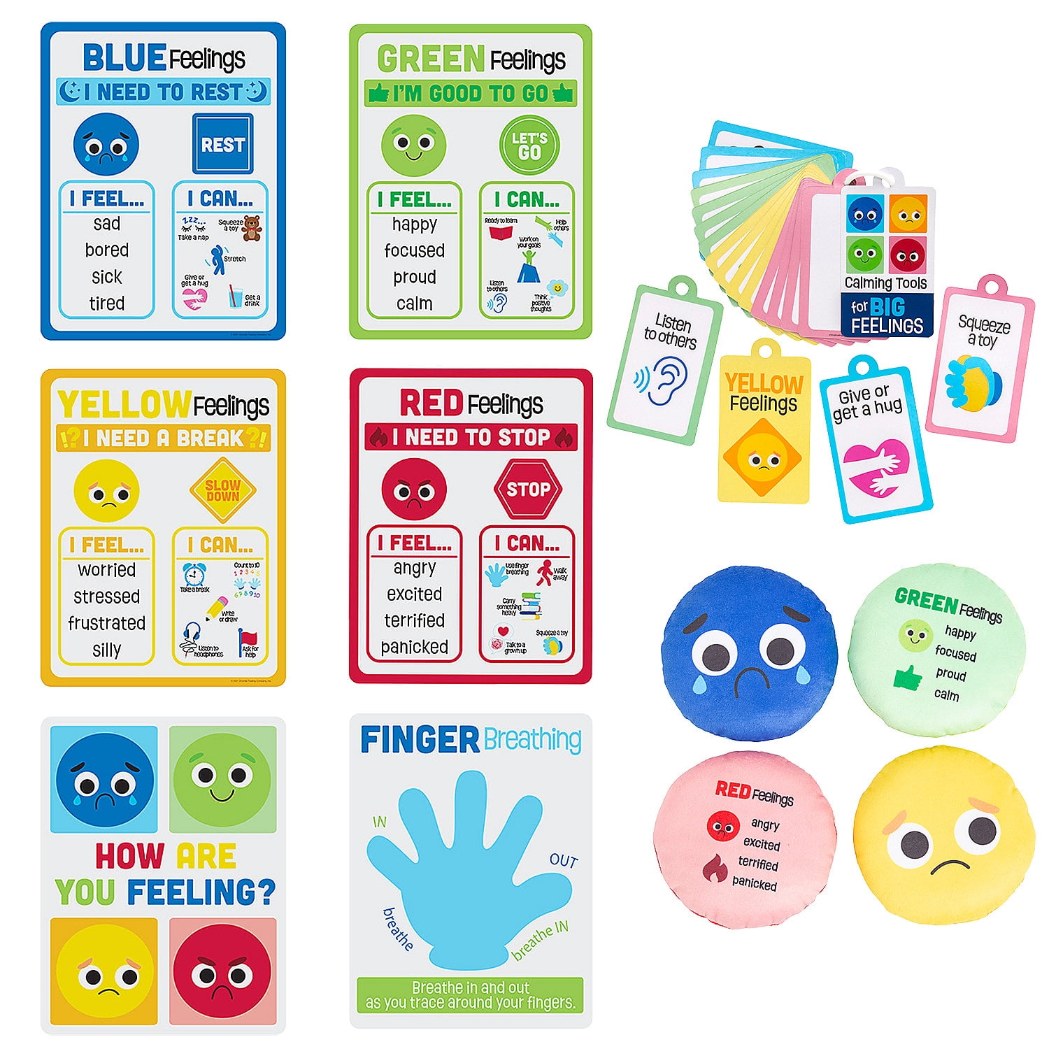 Fun Express Social Emotional Learning Calm Down Corner Classroom Value ...