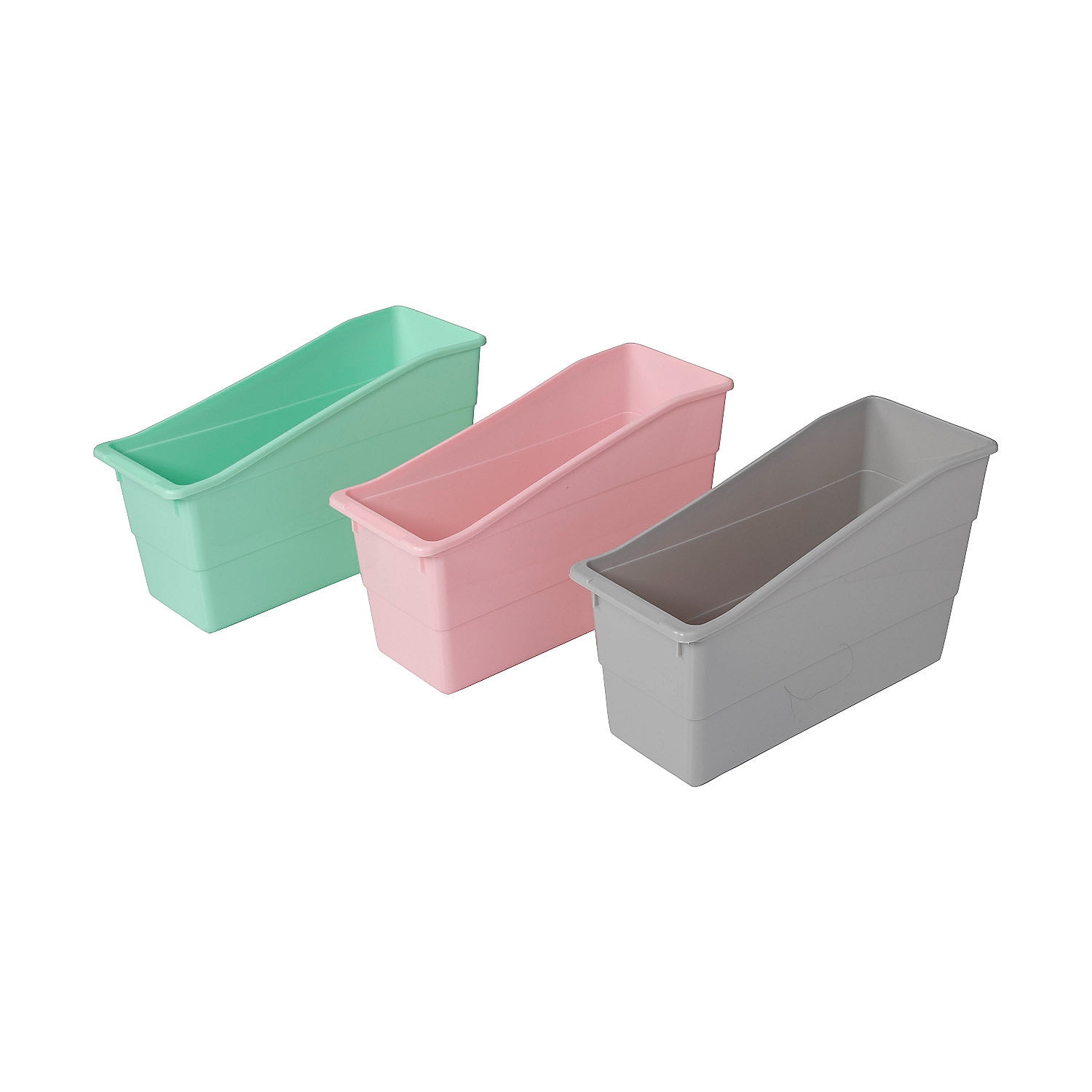 Fun Express Stackable Storage Organization - Soft Colored Classroom ...