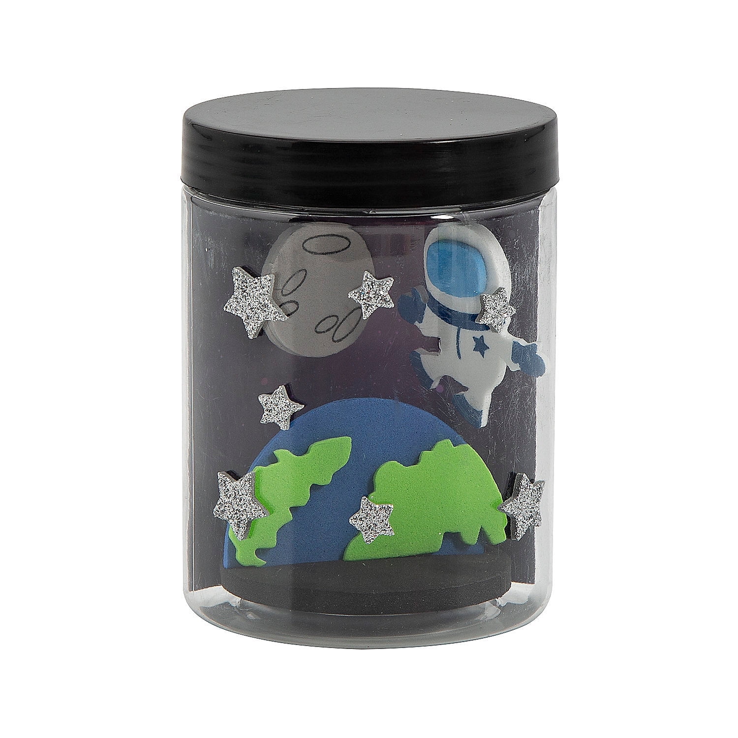 Fun Express Space Galaxy in a Jar Craft Kit - Creative DIY Craft ...