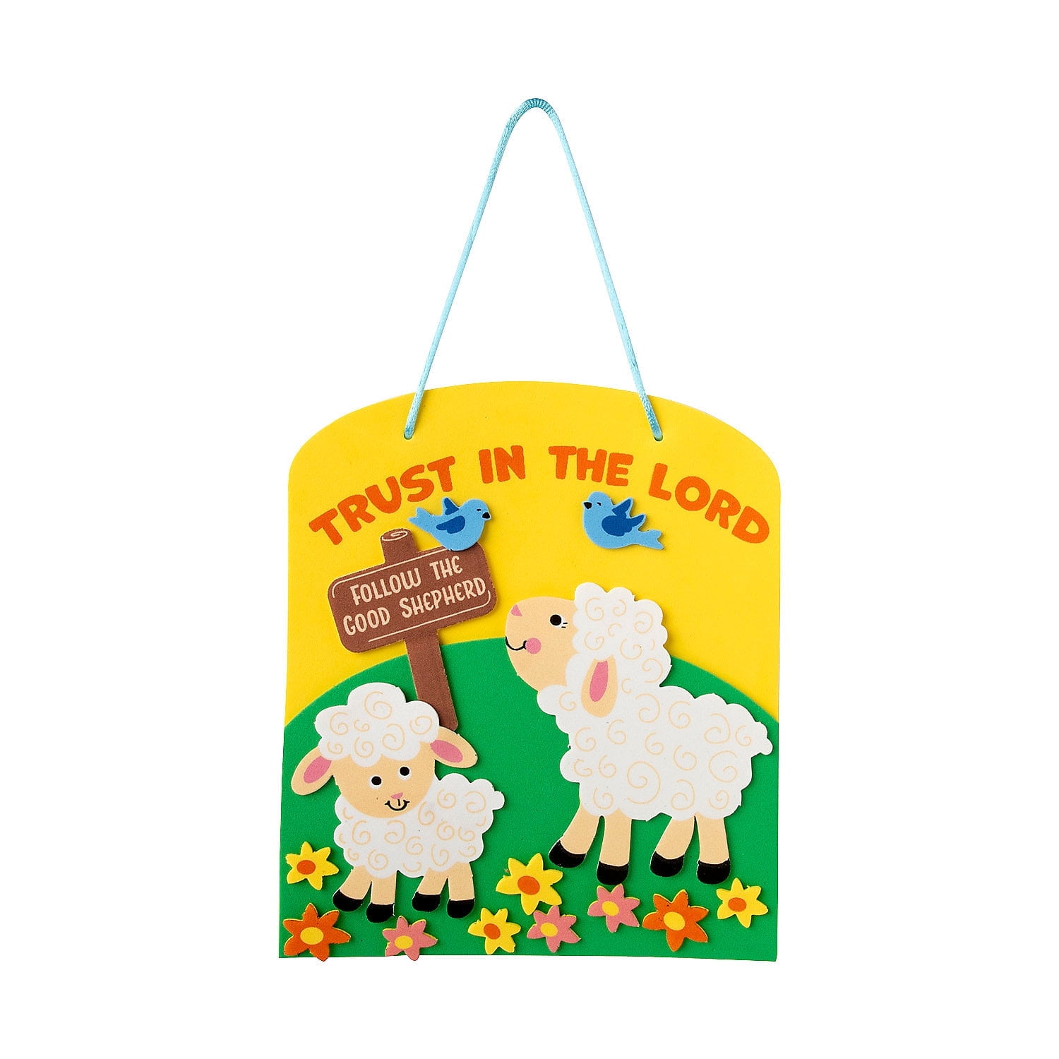 Fun Express Spring "Trust in the Lord" DIY Craft Kit – Religious Arts ...