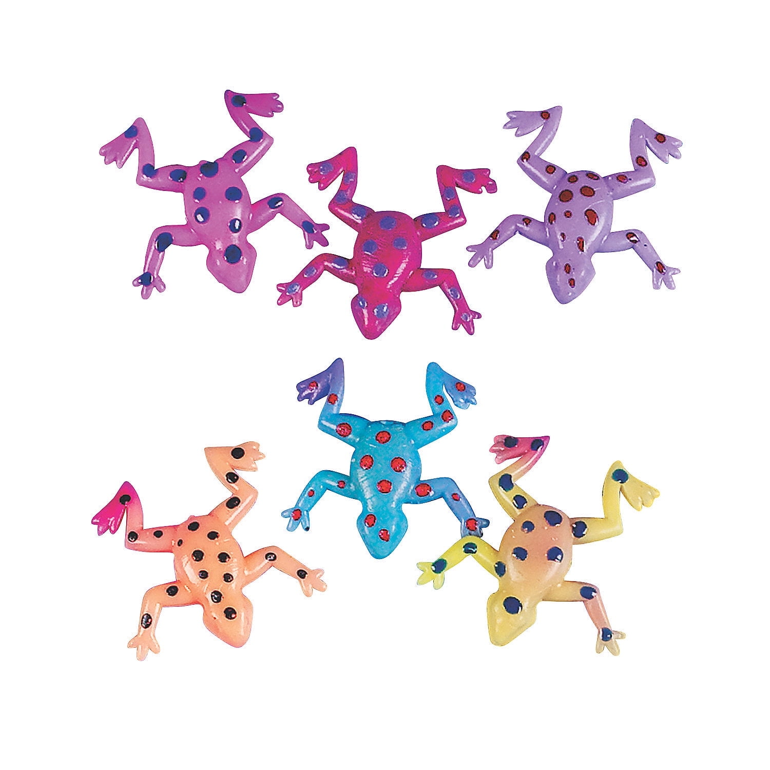 Fun Express Sticky & Stretchy Frogs - Fun Summer Toys for Bouncing ...