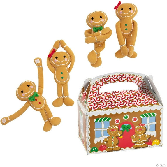 Stuffed Long Arm Gingerbread Gift Kit for 12 - Walmart.com