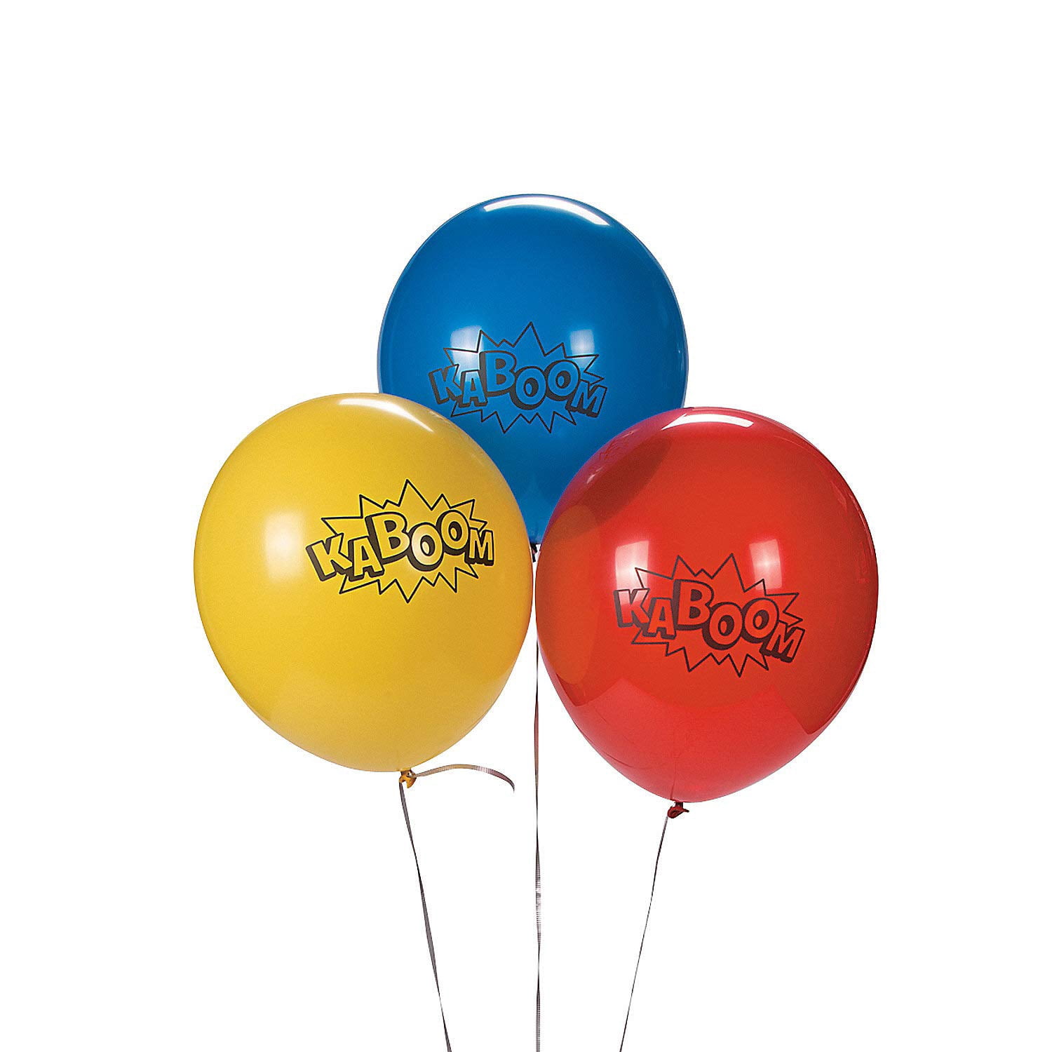 Fun Express Superhero Latex KEF16 Balloons for Birthday - Party Decor ...