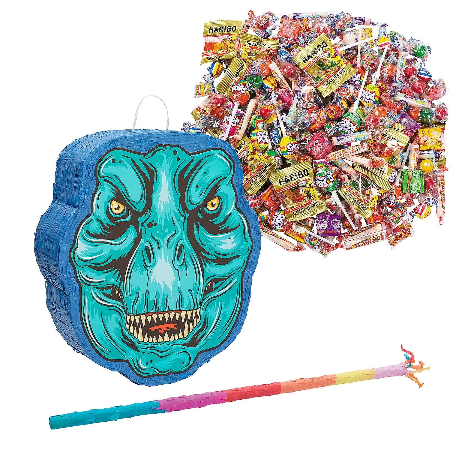 Fun Express T-Rex Dinosaur Piñata Kit 208 Pieces - Walmart.com