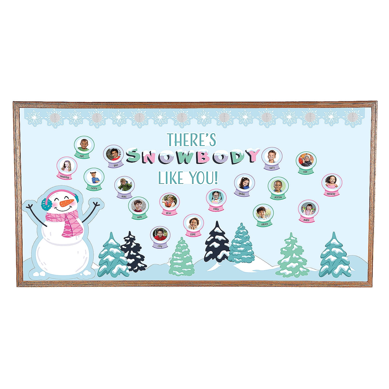 Fun Express There’s Snowbody Like You Snow Globe Classroom Bulletin ...
