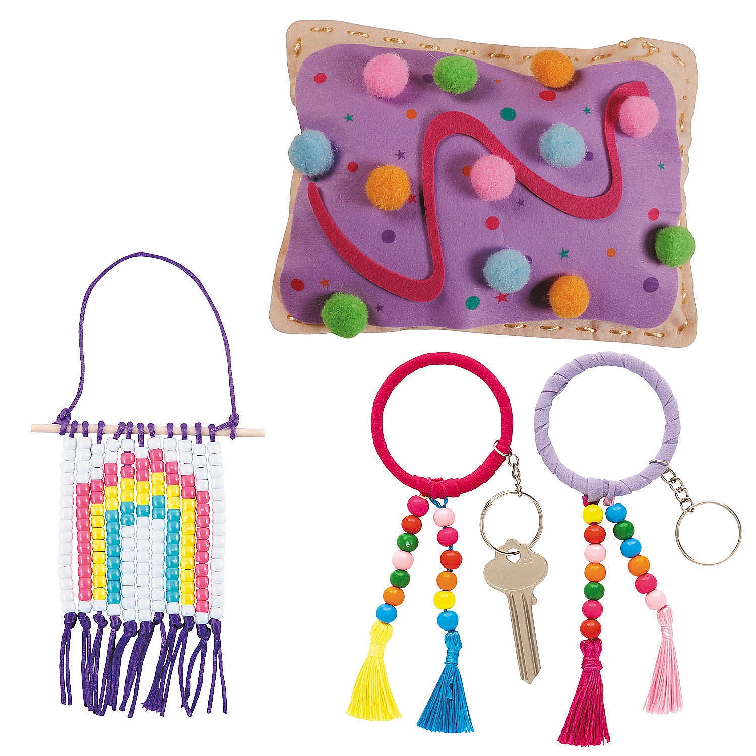Fun Express Tween Multicolor Craft Activity Assortment Kit – 18 Pieces ...