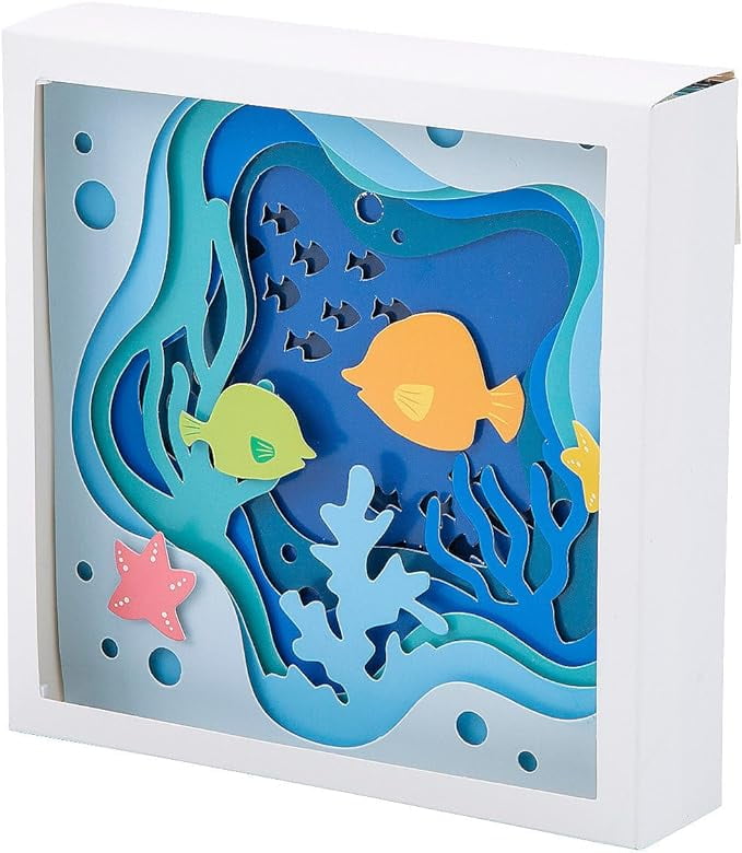 Fun Express Under the Sea Scene Paper Layering Craft Kit - Makes 3 ...