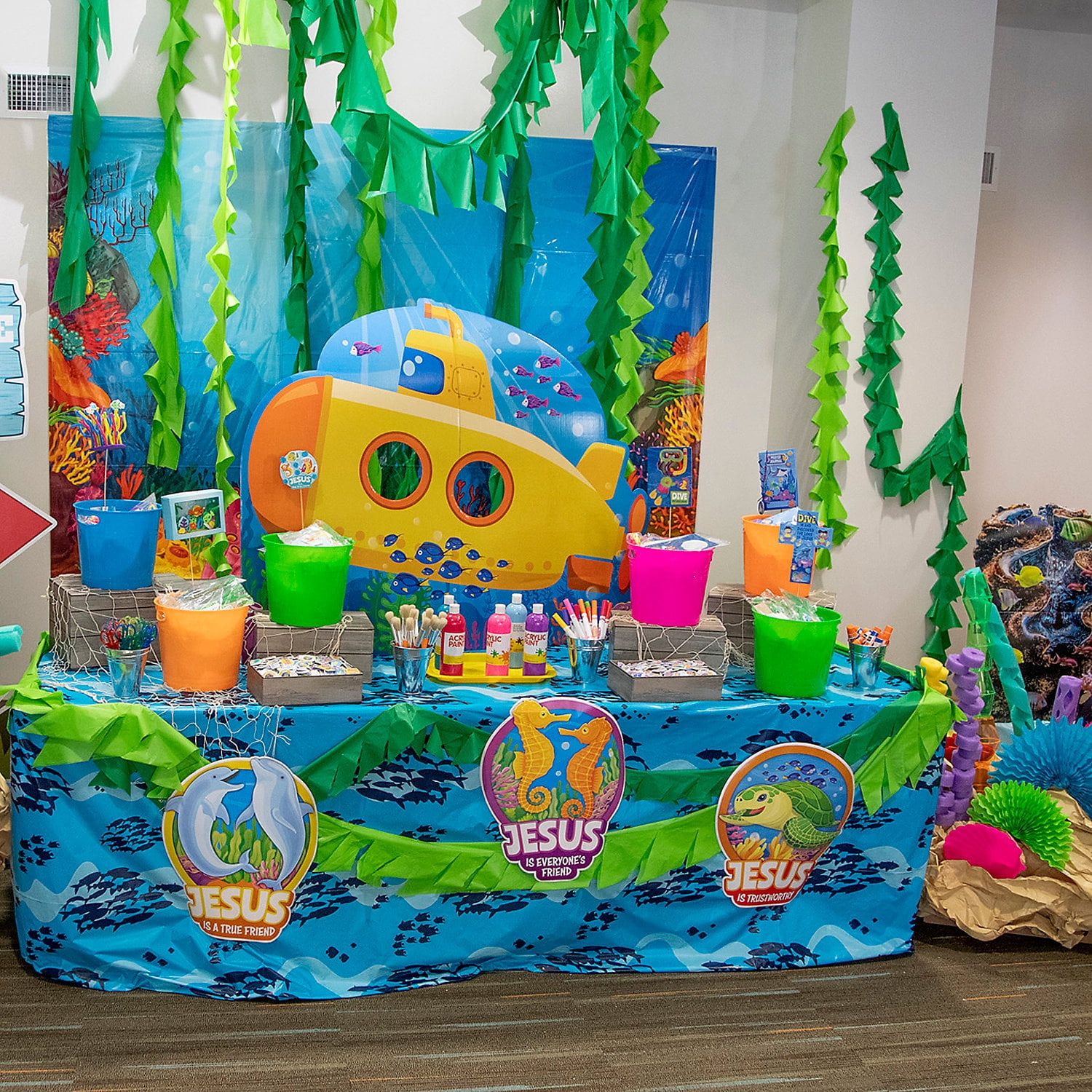 Fun Express Under the Sea VBS Craft Station Kit - 20 Piece, Vacation ...