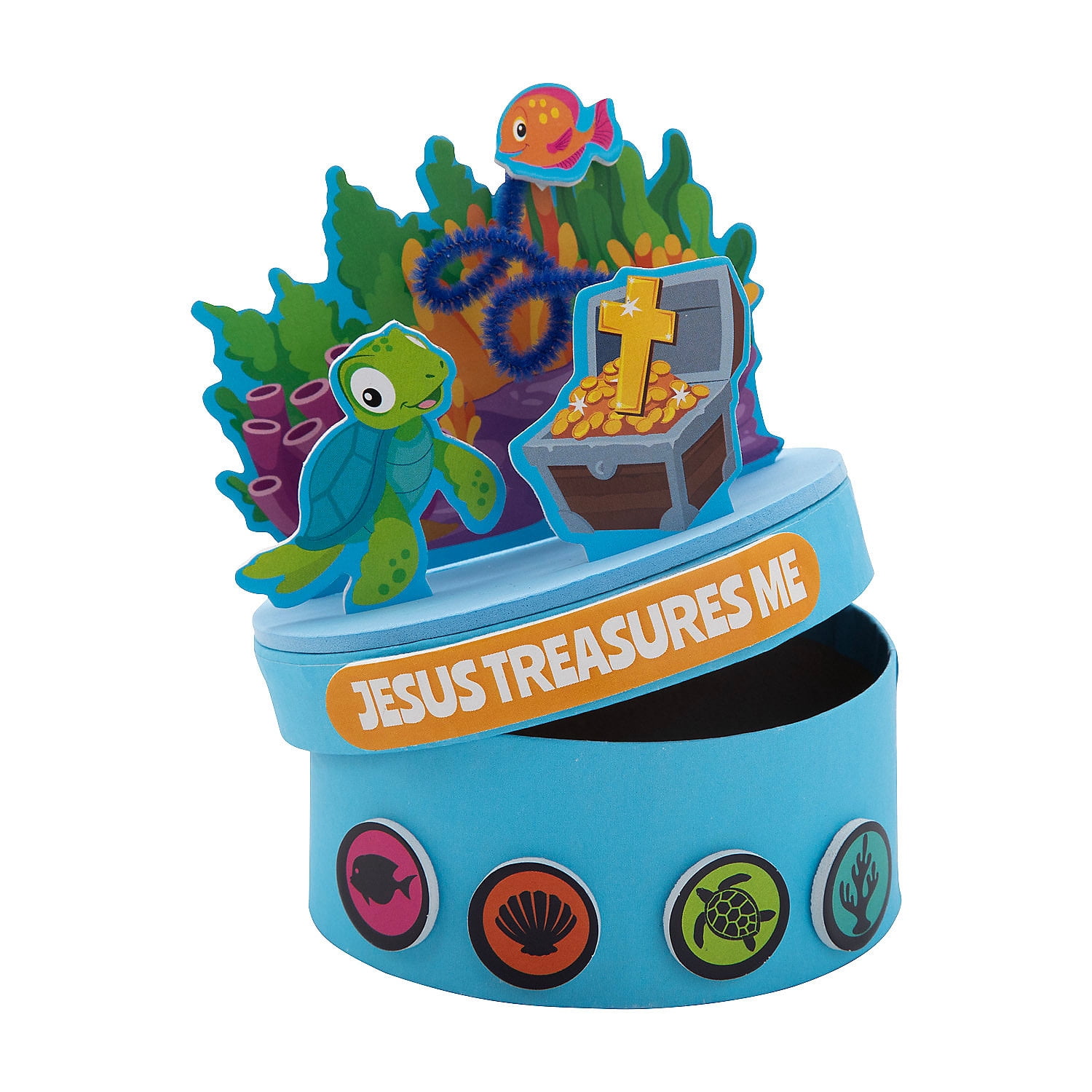 Fun Express Under the Sea VBS Prayer Box Craft Kit - Makes 12, Vacation ...