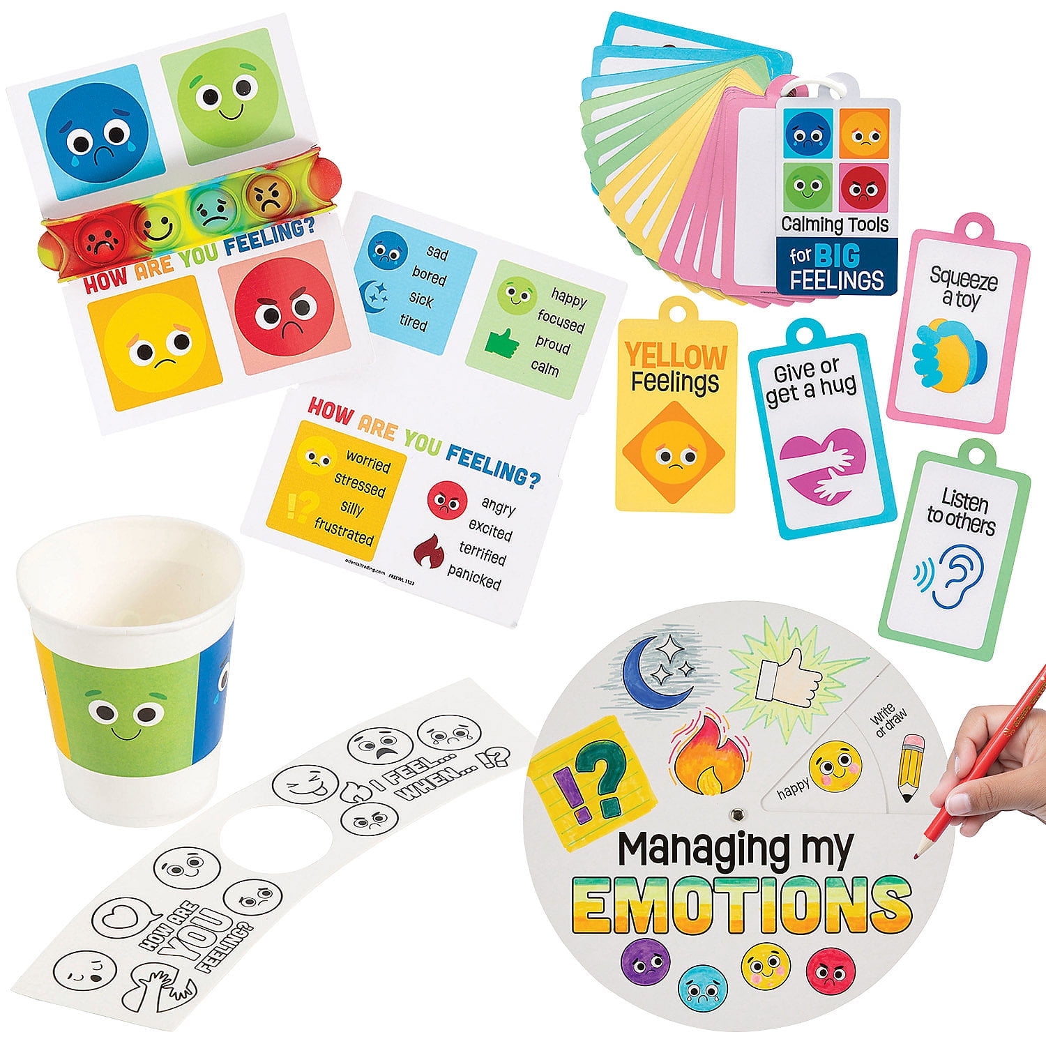 Fun Express Understanding My Emotions Social Emotional Learning Handout ...