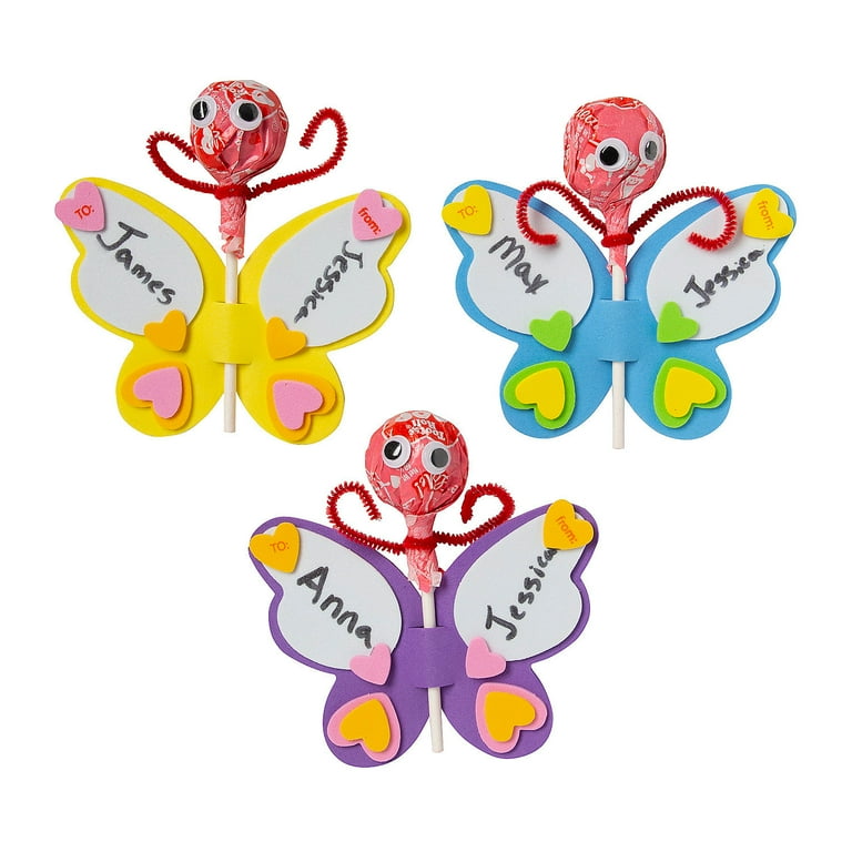 Lollipop Butterfly Craft Sugar Free Butterfly Twinkle Lollipops (100