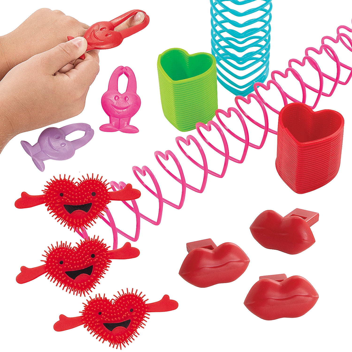 Fun Express Value Valentine Toy Handout Kit for 48 - Walmart.com