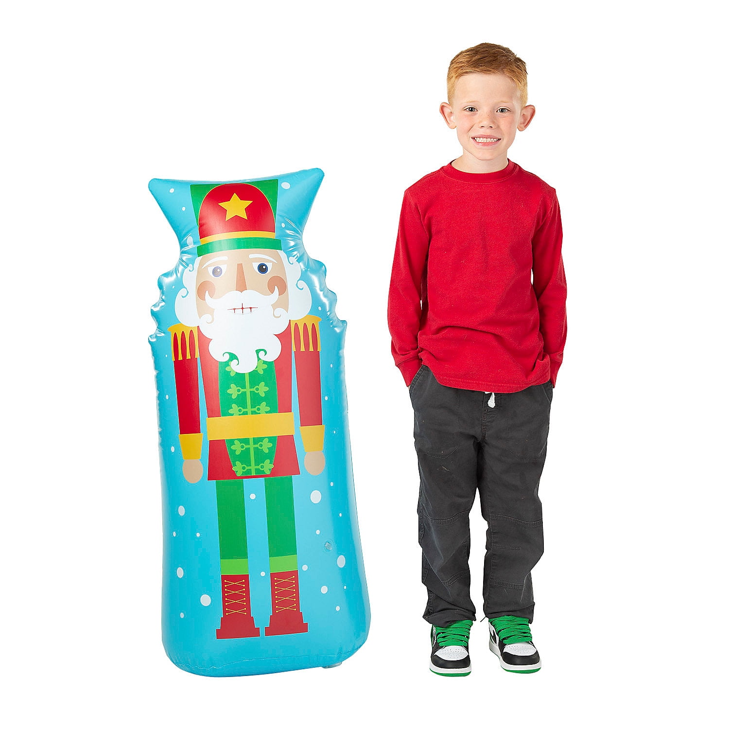 Fun Express Weighted Inflatable Nutcracker - Walmart.com