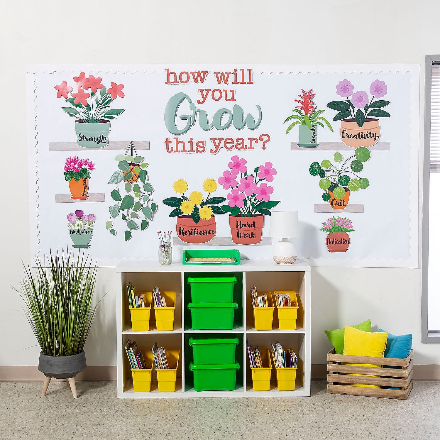Fun Express What Will You Grow Classroom Bulletin Board Set - 11 Pieces ...