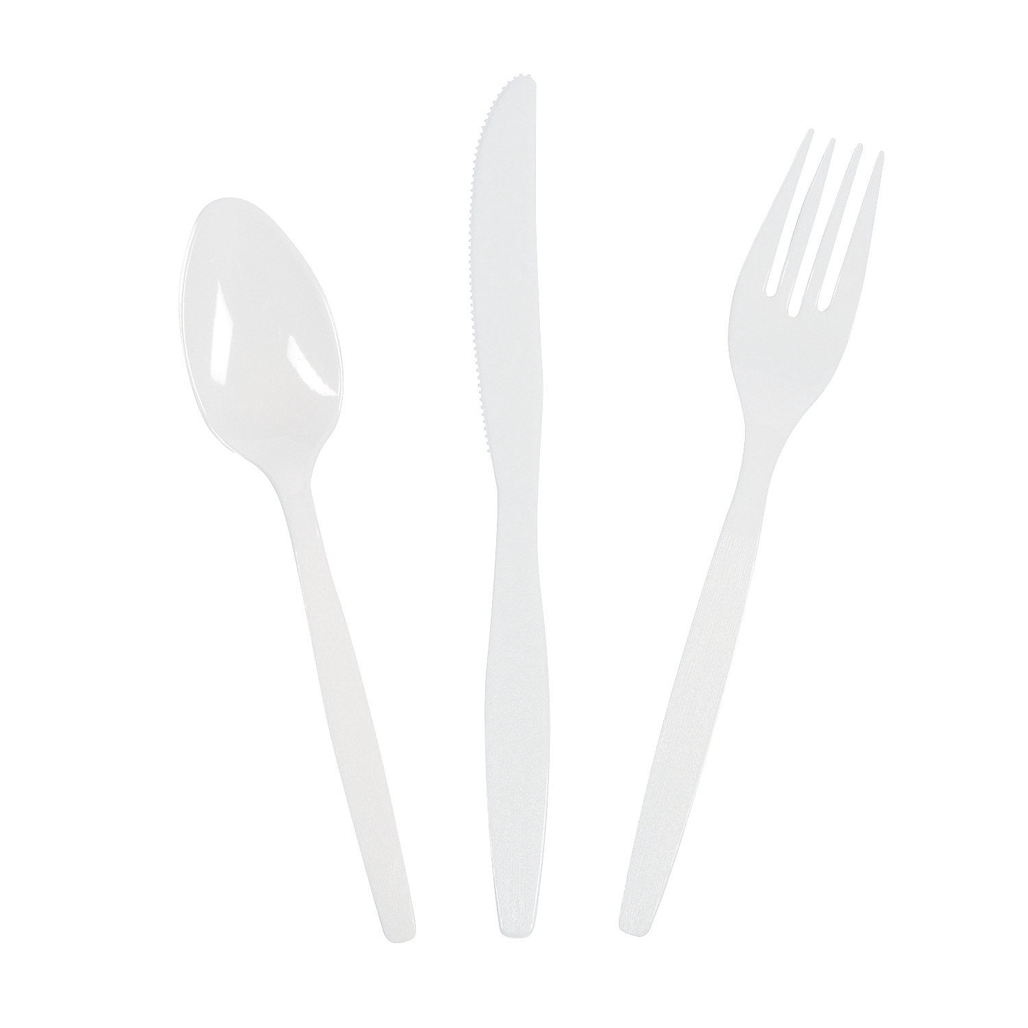 Fun Express - White High Count Cutlery Set (210pc) - Party Supplies ...