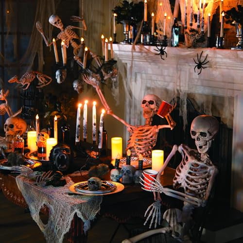 Fun Express life size skeleton - Spook up your yard with a life-size 5 ...