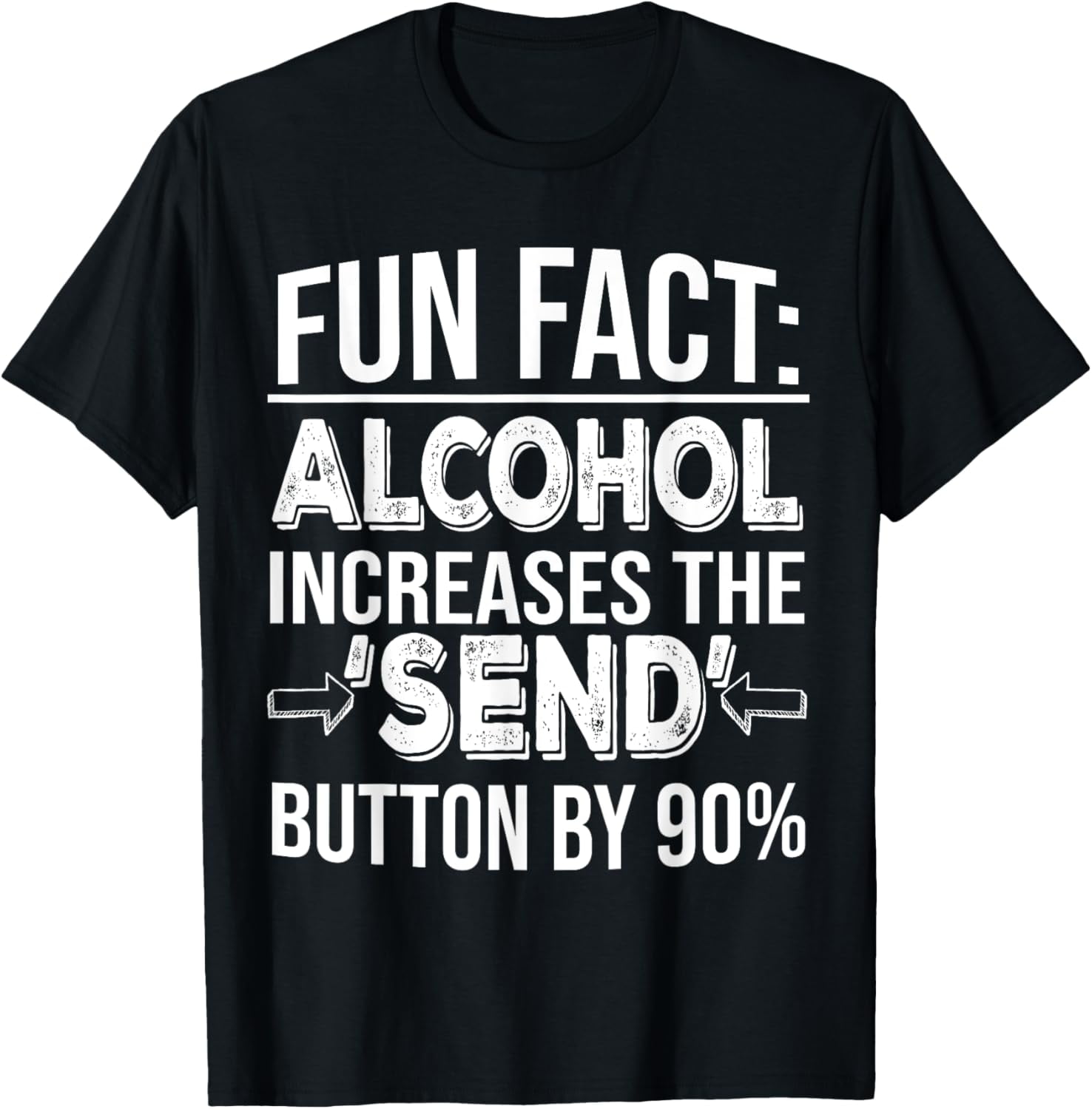 Fun Fact Alcohol Increases The Send Button By 90% Funny Creative ...