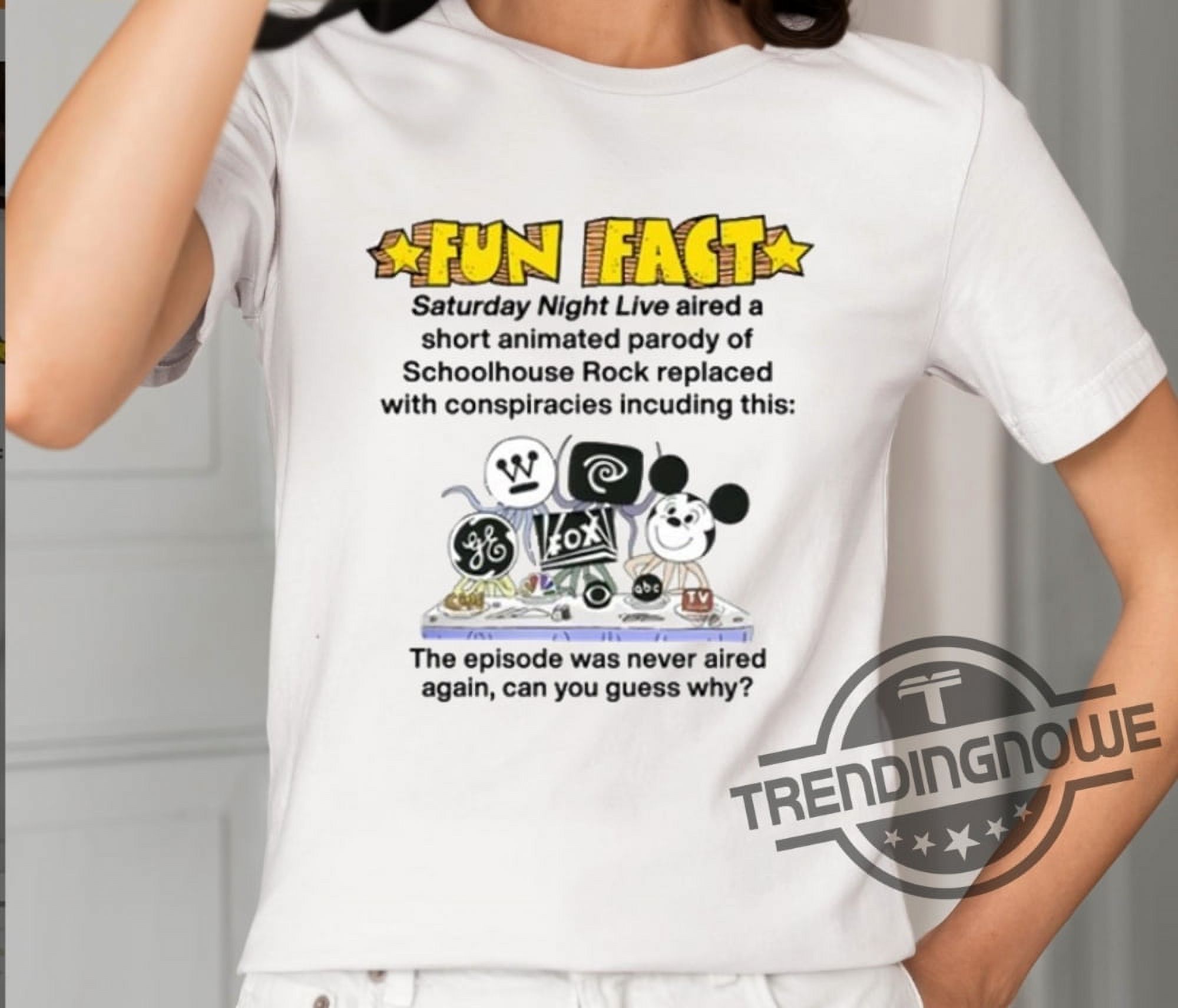 Fun Fact Saturday Night Live Aired Shirt A Short Animated Parody Of ...