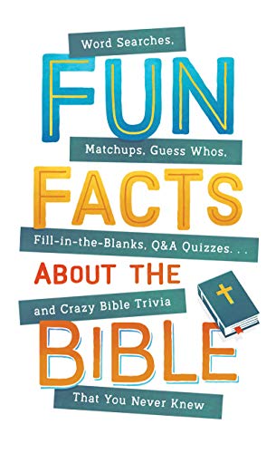 Pre-Owned Fun Facts about the Bible: Word Searches, Matchups, Guess ...