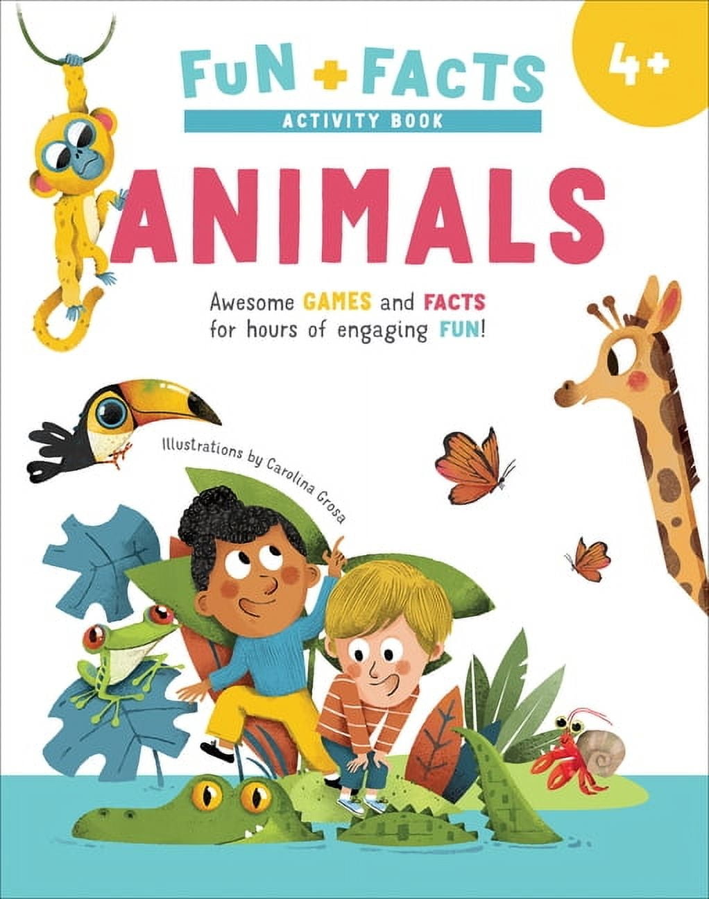 Fun + Facts Activity Book Fun + Facts: Animals: Awesome Games and Facts ...
