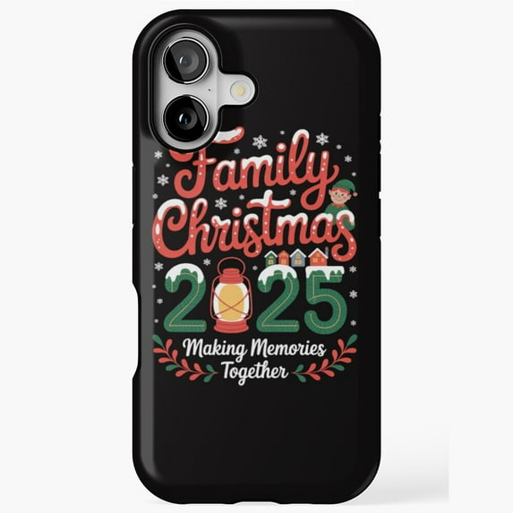 Fun Family Christmas 2025 Matching Elf Squad Gift iPhone 17 11 12 13 14 ...
