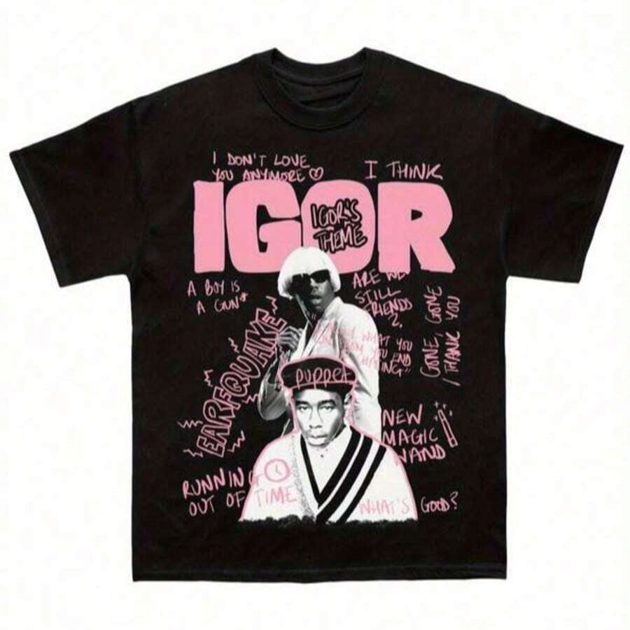 Fun Fashion Boys' Pattern T-Shirt, Soft Breathable Girls' Top ...