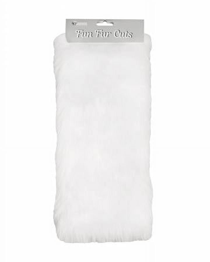 Fun Faux Fur Cuts White Grizzly Bear 9" x 12" Craft Fur Sheets Gnome ...