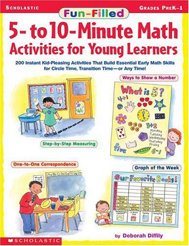 Pre-Owned Fun-Filled 5-To 10-Minute Math Activities for Young Learners ...