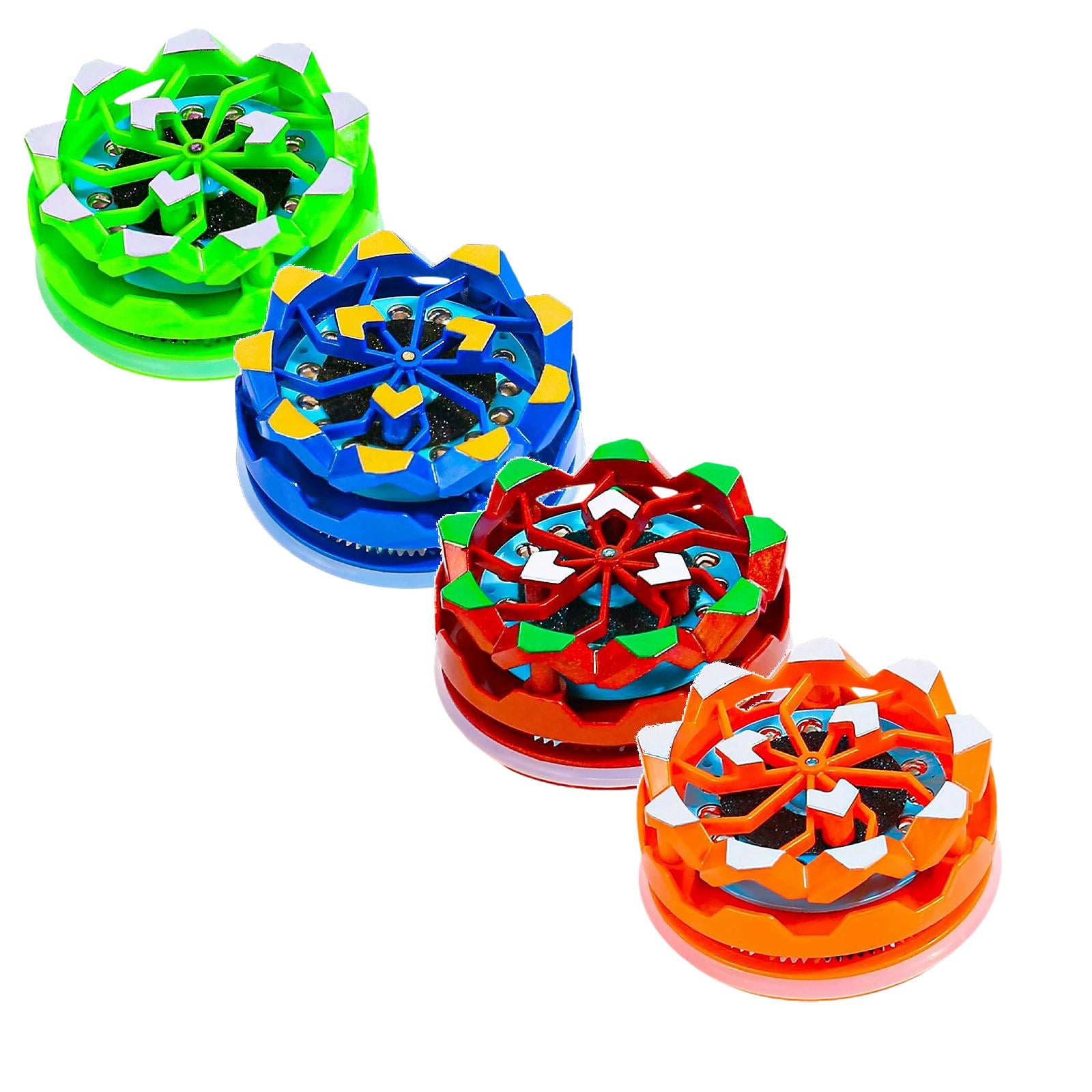 Fun Fingertip Gyro with Sparks,Handheld Gyro,Collision Sparks Light Up ...