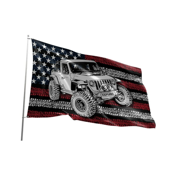 Fun Flags Off Road Flag - Weather Resistant 3x5 Ft Truck Flag, Man Cave ...